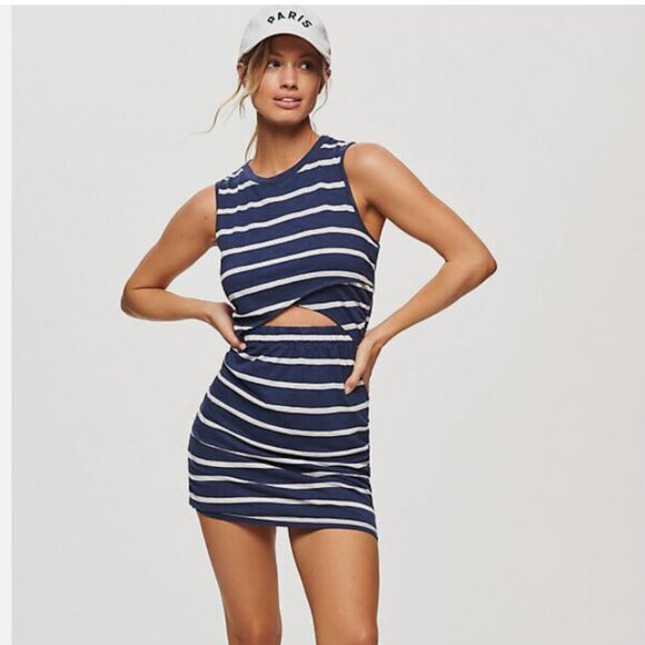 T La Twisted Cutout Dress